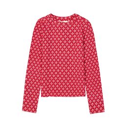 Garcia Shirt M&auml;dchen Gr&ouml;&szlig;e 176 rot / rotviolett / schwarz / wei&szlig;