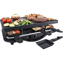 Steba Raclette "RC 28", schwarz, B:45cm H:14,5cm T:30cm, Raclettes