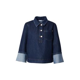 N&uuml;mph N&Uuml;MPH Bluse 'TORONTO' Damen Gr&ouml;&szlig;e XL blue denim