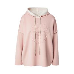 Zwillingsherz Pullover Damen Gr&ouml;&szlig;e S/M creme / rosa