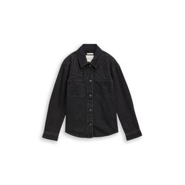 Tom Tailor Denim Jacke Damen Gr&ouml;&szlig;e M black denim