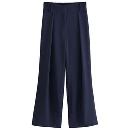 next Bundfaltenhose Damen Gr&ouml;&szlig;e 52 navy