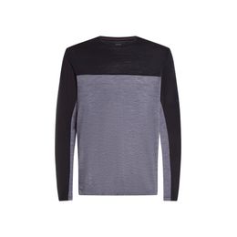Icebreaker Funktionsshirt Herren Gr&ouml;&szlig;e L graumeliert / schwarz
