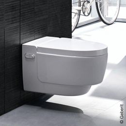 Geberit AquaClean Mera Wand-Dusch-WC mit TurboFlush, mit WC-Sitz, 146210111,