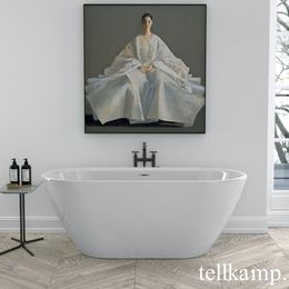 Tellkamp Cosmic freistehende Oval-Badewanne, 0100-257-00-A/CR,