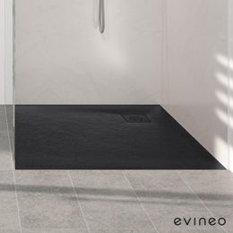 evineo ineo Rechteck-Duschwanne, BE0511BS,