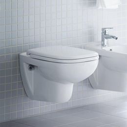 Duravit D-Code Wand-WC, 2535092000+0067310000,