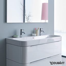 Duravit Happy D.2 Doppelwaschtisch, 2318120024,