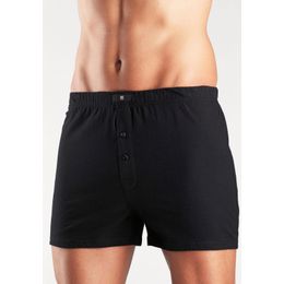 H.I.S. H.I.S Herren Weiter Boxer, wei&szlig;, schwarz, Gr&ouml;&szlig;e XS