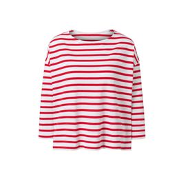 Tchibo - Gestreiftes Shirt - Damen - Gr. XL - wei&szlig;/gestreift