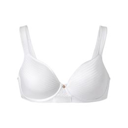 Tchibo - Schalen-BH - Damen - Gr. 95D - wei&szlig;/gestreift