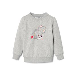 Tchibo - Kinder-Sweater - Herren - Gr. 122/128 - grau/print