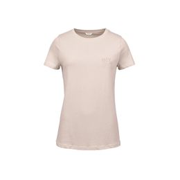 Tchibo - T-Shirt mit Stickerei - Damen - Gr. XS - beige