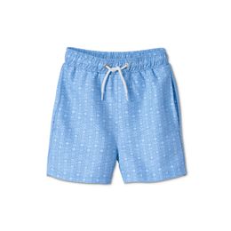 Tchibo - Boardshorts aus recyceltem Polyester - Jungen - Gr. 158/164 - blau/print