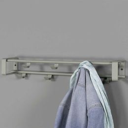 Pharao24.de H&auml;ngegarderobe in Graugr&uuml;n 60 cm breit