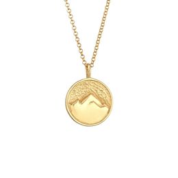 Elli Necklace 'Berge' female Gold size 45