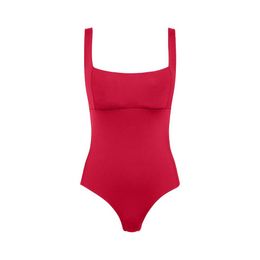SEA LEVEL Badeanzug 'Essentials' Damen Größe M rot