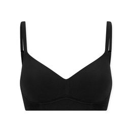 Schiesser Bra ' Unique Cotton ' female Black size 70