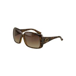 Gucci Sonnenbrille Damen Gr&ouml;&szlig;e One Size Second Hand braun