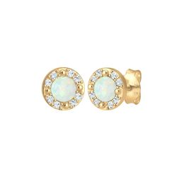 Elli Premium Ohrringe Damen Gr&ouml;&szlig;e One Size opal / gold
