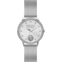Versace Analoguhr Damen Gr&ouml;&szlig;e One Size silber