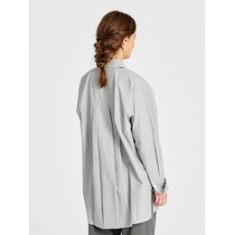 Gai+Lisva Bluse 'Bella' Damen Gr&ouml;&szlig;e XL grau / wei&szlig;
