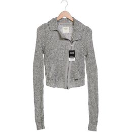 Abercrombie & Fitch Abercrombie & Fitch Strickjacke Damen Gr&ouml;&szlig;e S Second Hand grau