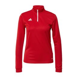 adidas Performance Sportsweatshirt 'Entrada 22' Damen Größe 4XS karminrot / weiß