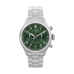 Timex Uhr ' Waterbury Ace' Herren Gr&ouml;&szlig;e One Size dunkelgr&uuml;n / silber