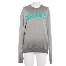 Dsquared2 Sweatshirt / Sweatjacke Damen Gr&ouml;&szlig;e M Second Hand grau