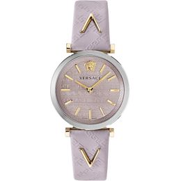Versace Analog Watch 'V-TWIST, VELS00219' female Purple size One Size