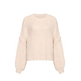 Lilavie Oversized Sweater ' L ' female Beige size One Size