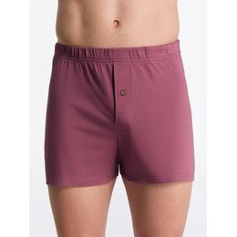 Albero Natur Boxer shorts 'Herren Boxershorts aus 100 % Bio-Baumwolle mit Knopfverschluss' male Pink size XL