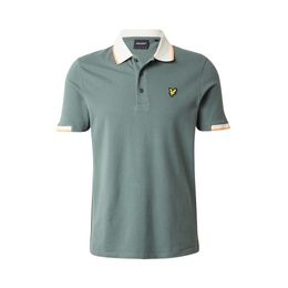 Lyle & Scott Lyle & Scott Poloshirt Herren Gr&ouml;&szlig;e XXL dunkelgr&uuml;n / hellorange / eierschale