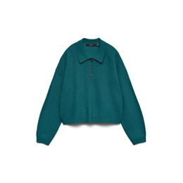 V&eacute;ro Moda Vero Moda Pullover 'VMExiciting' Damen Gr&ouml;&szlig;e M petrol