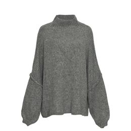 Lilavie Oversized Sweater ' Maraa ' female Grey size One Size