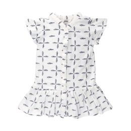 Ebbe Dress 'Sea' girl White size 116