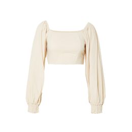 Nasty Gal Bluse Damen Gr&ouml;&szlig;e XXS beige