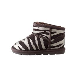 next Stiefel M&auml;dchen Gr&ouml;&szlig;e 30.5 dunkelbraun / silber