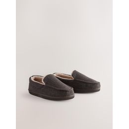 next Slippers male Brown size 10
