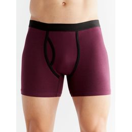 Albero Natur Boxer shorts 'Herren Boxershorts aus Bio-Baumwolle' male Purple size XXL