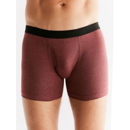 Albero Natur Boxer shorts 'Herren Boxershorts aus Bio-Baumwolle' male Red size M