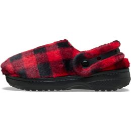 Crocs Clogs 'Classic' Damen Gr&ouml;&szlig;e 48.5 rot / schwarz