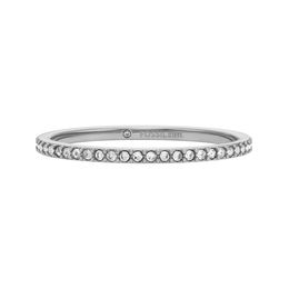 Fossil Ring Damen Gr&ouml;&szlig;e 60 silber / transparent
