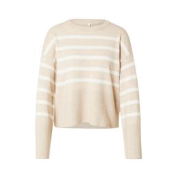 Only Pullover Damen Gr&ouml;&szlig;e XL beigemeliert / offwhite