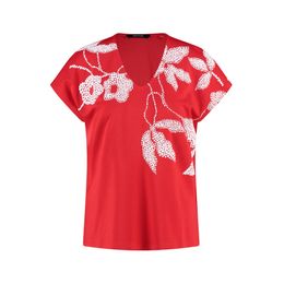 Taifun T-Shirt Damen Gr&ouml;&szlig;e XXL rot / wei&szlig;