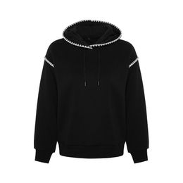 Trendyol Sweatshirt Damen Gr&ouml;&szlig;e XS schwarz / wei&szlig;