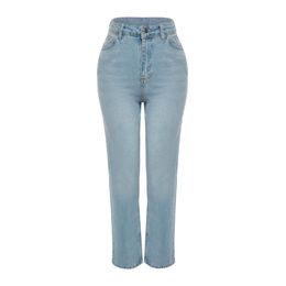 Trendyol Jeans Damen Gr&ouml;&szlig;e 27/28 hellblau