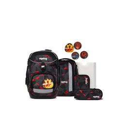 Ergobag Set Jungen Größe One Size anthrazit / rot / schwarz / weiß