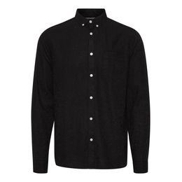 !Solid Button Up Shirt 'Allan' male size XXL Black